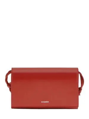 JIL SANDER Strap Tangle Wallet - Red