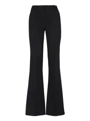 Balmain Flared Trousers - Black
