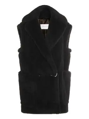 Max Mara Bormida Double-breasted Gilet - Black