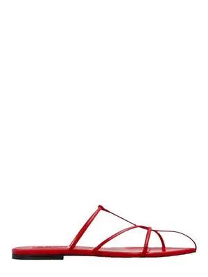 JIL SANDER Jil Sander Strappy Pointed Toe Flat Sandals