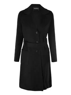 EMPORIO ARMANI Emporio Armani Belted Lapel Coat