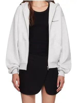 Coperni Disney X Crown Zip-up Hoodie - Grey