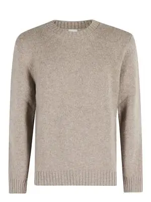 Eleventy Ribbed Knit Sweater - Dove-grey