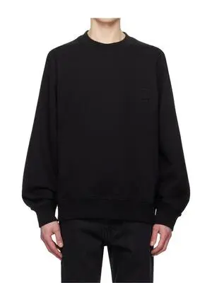 WOOYOUNGMI Crew Neck Sweatshirt - Black
