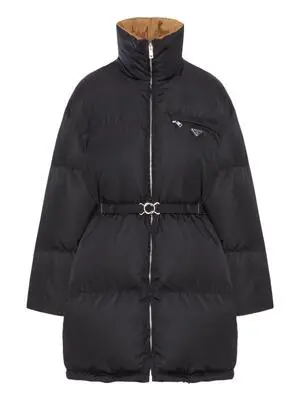 PRADA Prada Re-Nylon Down Jacket With High Collar