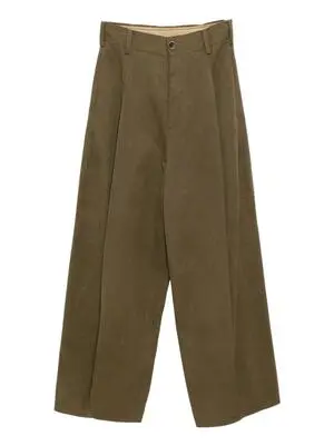 UMA WANG Wide Leg Trousers - Green