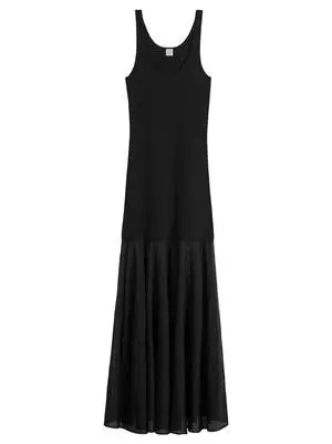 TOTEME Evening Tank Maxi Dress - Black