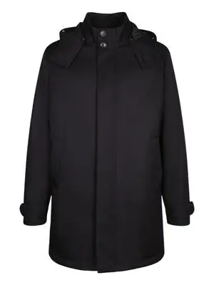 Zegna Zegna Long Sleeve Hooded Jacket No