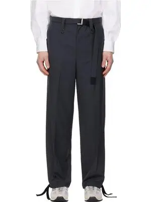 SACAI Sacai Wool Blend Casual Pants