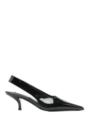 TOTEME Pointed Toe Slingback Pumps - Black