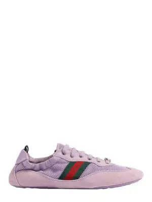 Gucci Shift Lace-up Sneakers - Lavender