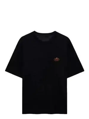 Prada Logo-patch T-shirt - Black