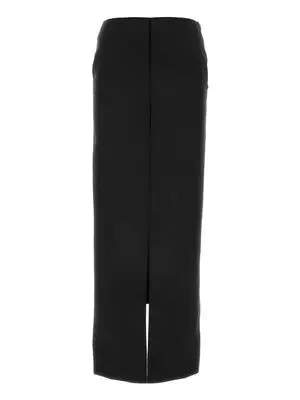 Givenchy Slit Detailed Pencil Skirt - Black