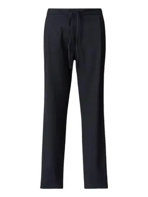 Fabiana Filippi Pleated Tapered Drawstring Trousers - Black