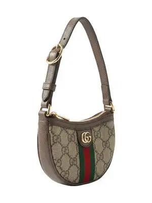 Gucci Ophidia Gg Mini Bag - Beige/ebony