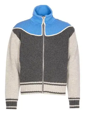 BOTTEGA VENETA Bottega Veneta Zip-Up Knit Jacket
