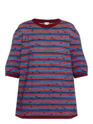 Bottega Veneta Striped Pattern Crewneck T-shirt - Multicolor