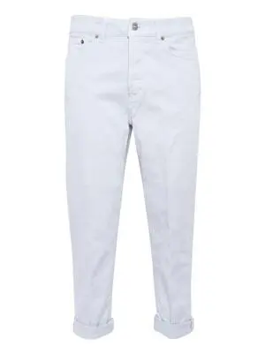 DONDUP Cropped Jeans With Button Detailing - White