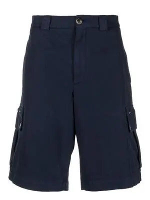 Brunello Cucinelli Cargo Pockets Knee-length Shorts - Black