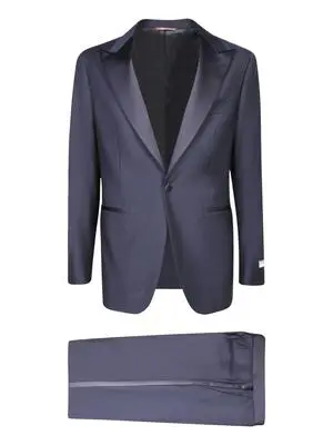 Canali Single-breasted Suit - Black