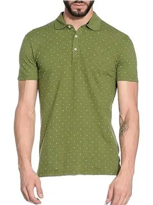 Emporio Armani Logo Details Polo Shirt - Green