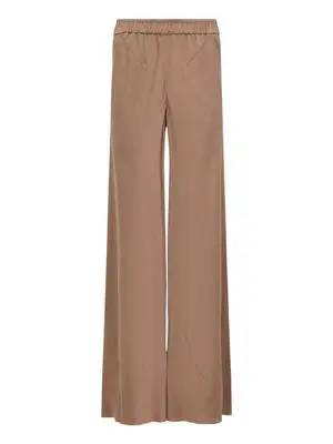 Giorgio Armani Wide Leg Palazzo Pants - Brown