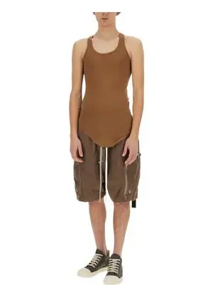 Rick Owens Sleeveless Tank Top - Brown