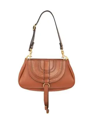 Chloé Marcie Shoulder Bag - Brown