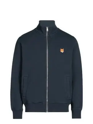 Maison Kitsuné Zipper Sweatshirt - Blue