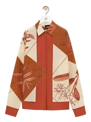 Loewe X Paula's Ibiza Long Sleeve Printed Shirt - Brown