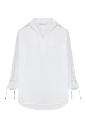 Max Mara Max Mara Long-Sleeved Drawstring Top No