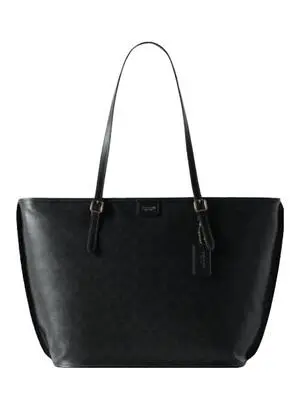 COACH Coach Double-Handled Shoulder Bag Black
