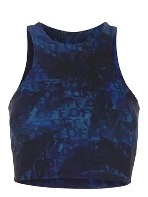 Off-White Off-White All-Over Printed Sleeveless Top Black