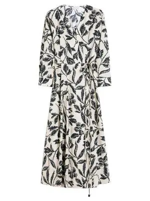 Max Mara Max Mara Camino V-Neck Dress Beige
