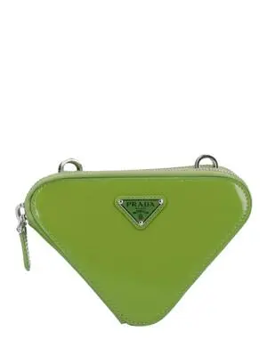 Prada Logo Plaque Mini Bag - Fern Green