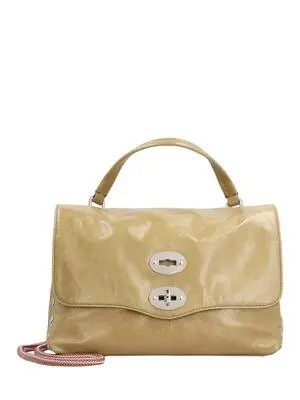 ZANELLATO Flip Shoulder Bag - Nude