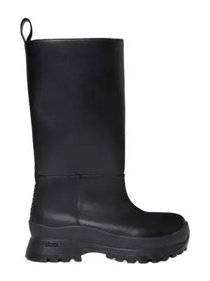 Stella McCartney Rounded-toe Slip-on Boots - Black