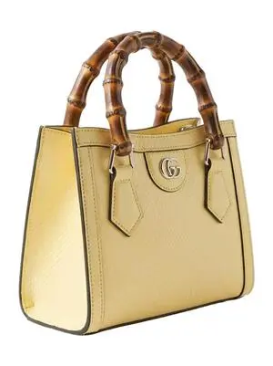 Gucci Small Diana Leather Tote Bag - Nude