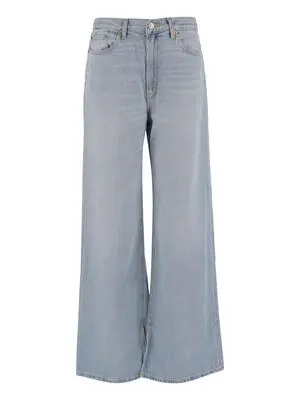 RE/DONE Wide-leg Jeans - Gray