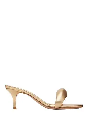 GIANVITO ROSSI Bijoux 35 High-heeled Sandals - Golden