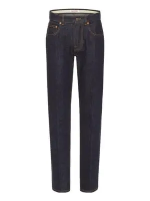 Valentino Garavani Tailoring Denim Trousers - Black