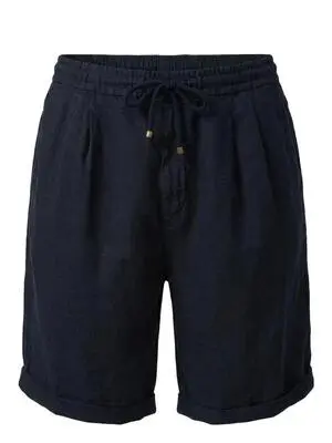 BRUNELLO CUCINELLI Brunello Cucinelli Elasticated Knee-Length Shorts With Cuffed Hem