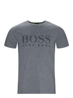 Hugo Boss Logo Printed T-shirt - Gray