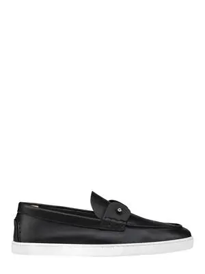 CHRISTIAN LOUBOUTIN Chambeliboat Slip-on Loafers - Black