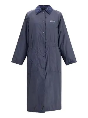 Prada Lightweight Re-nylon Raincoat - Blue