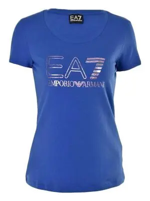 EA7 Logo T-shirt - Blue
