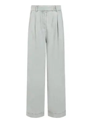 GIORGIO ARMANI Giorgio Armani Lyocell Palazzo Pants