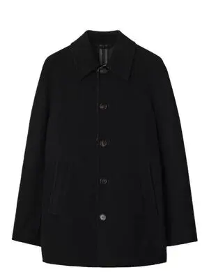 Burberry Wool Car Coat - Black
