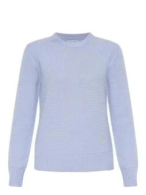 Bottega Veneta Crewneck Knitted Jumper - Blue