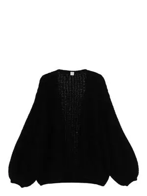 TOTEME Puffed Cardigan - Black